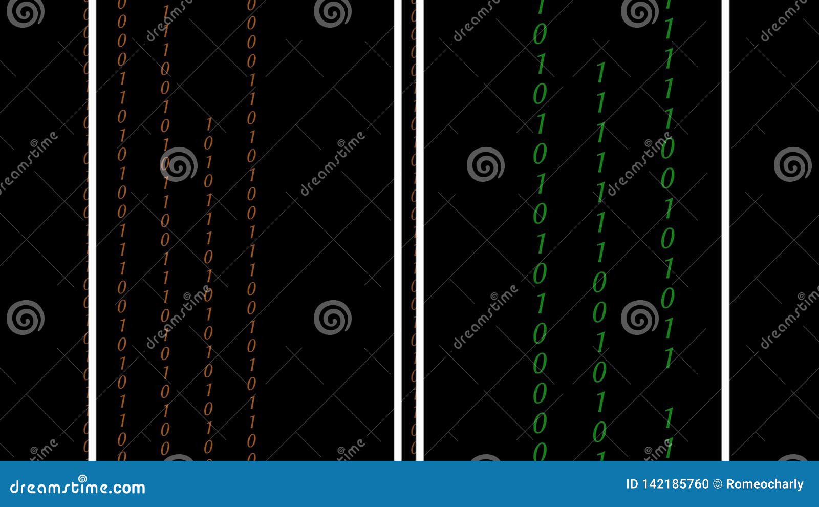 Encrypted Fast Long Scrolling Programming Security Hacking Code Data ...