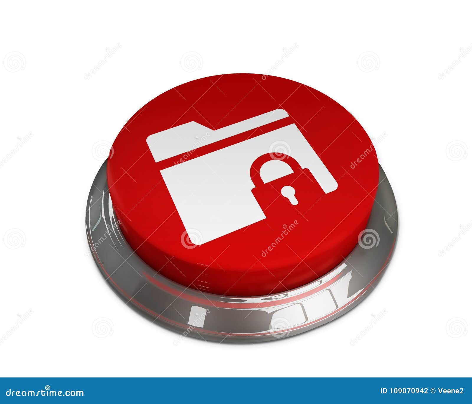 Encrypted Folder icon stock illustration. Illustration of icon - 109070942