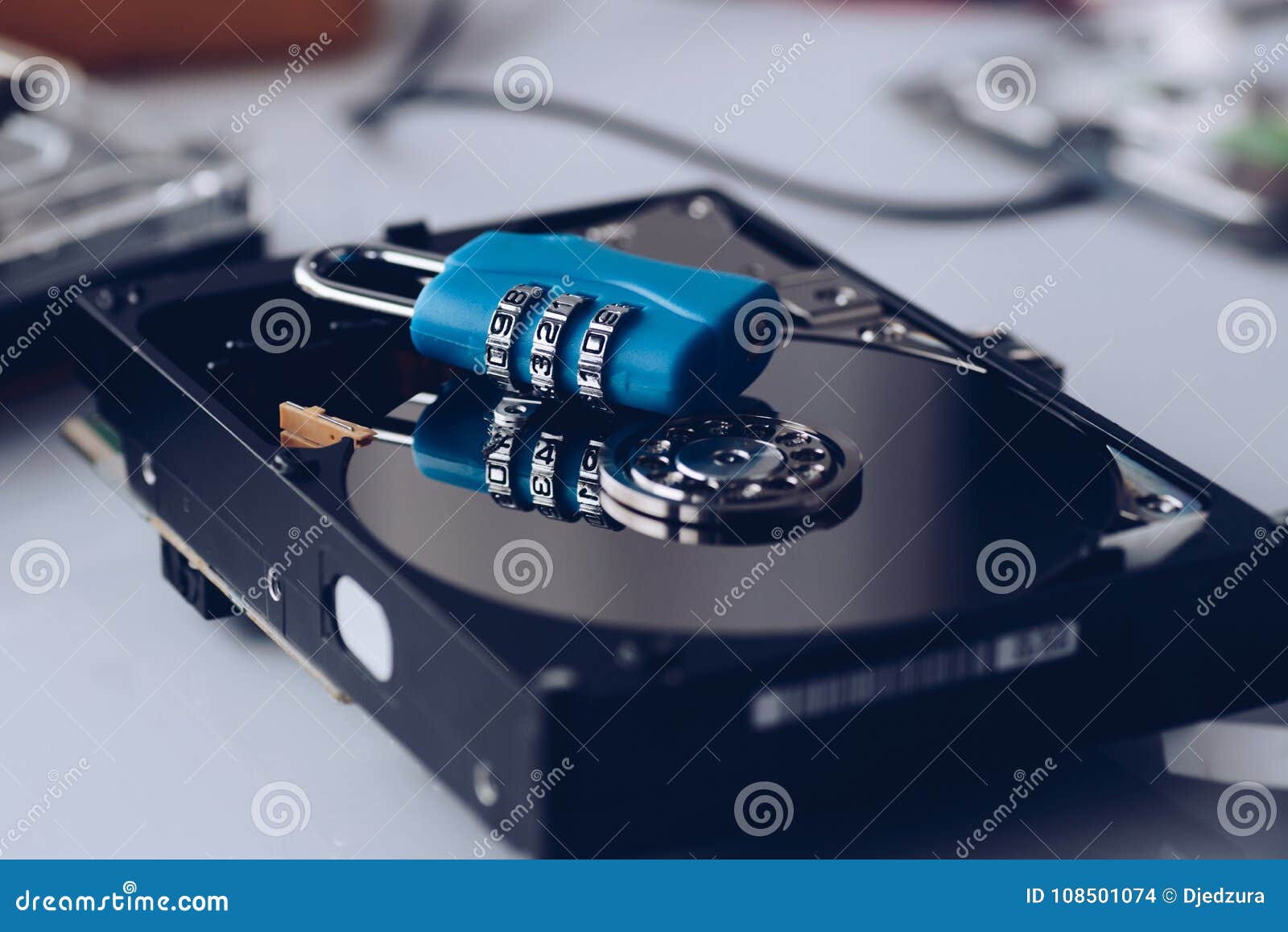 Encrypted hard disk stock photo. Image of malware, crisis - 108501074