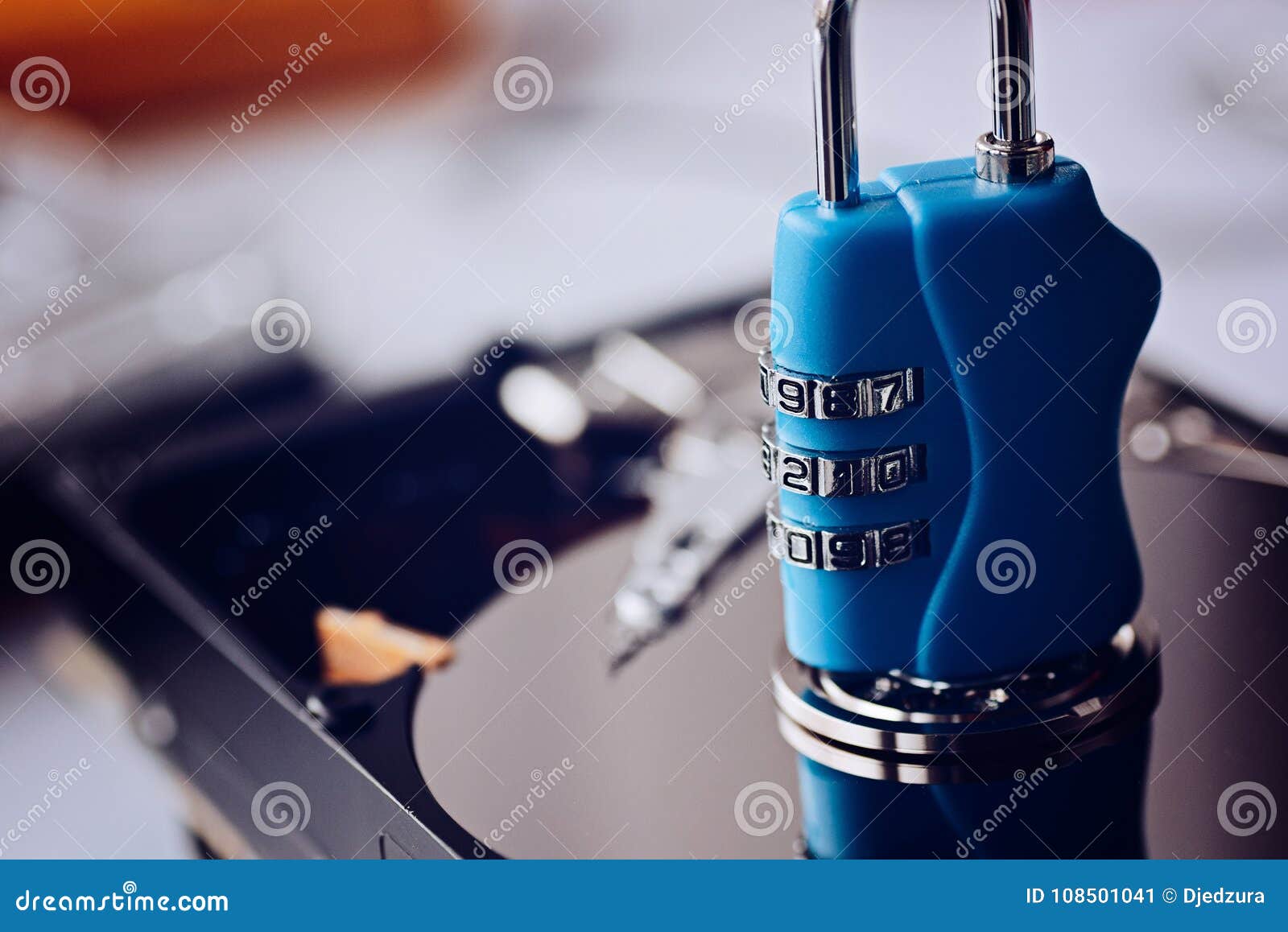 Encrypted hard disk stock image. Image of harddisk, hacker - 108501041