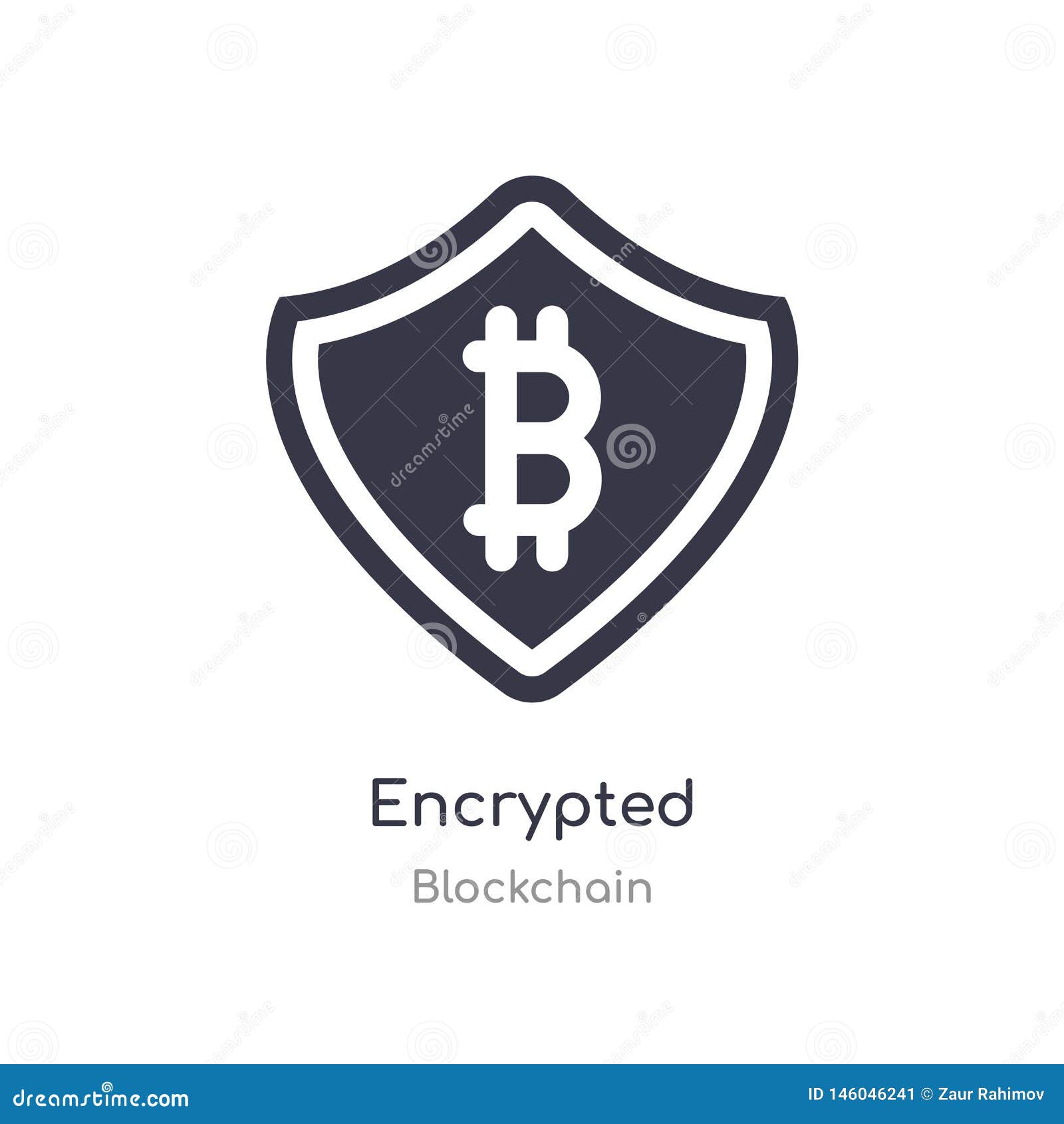 Encrypted Icon. Isolated Encrypted Icon Vector Illustration from ...