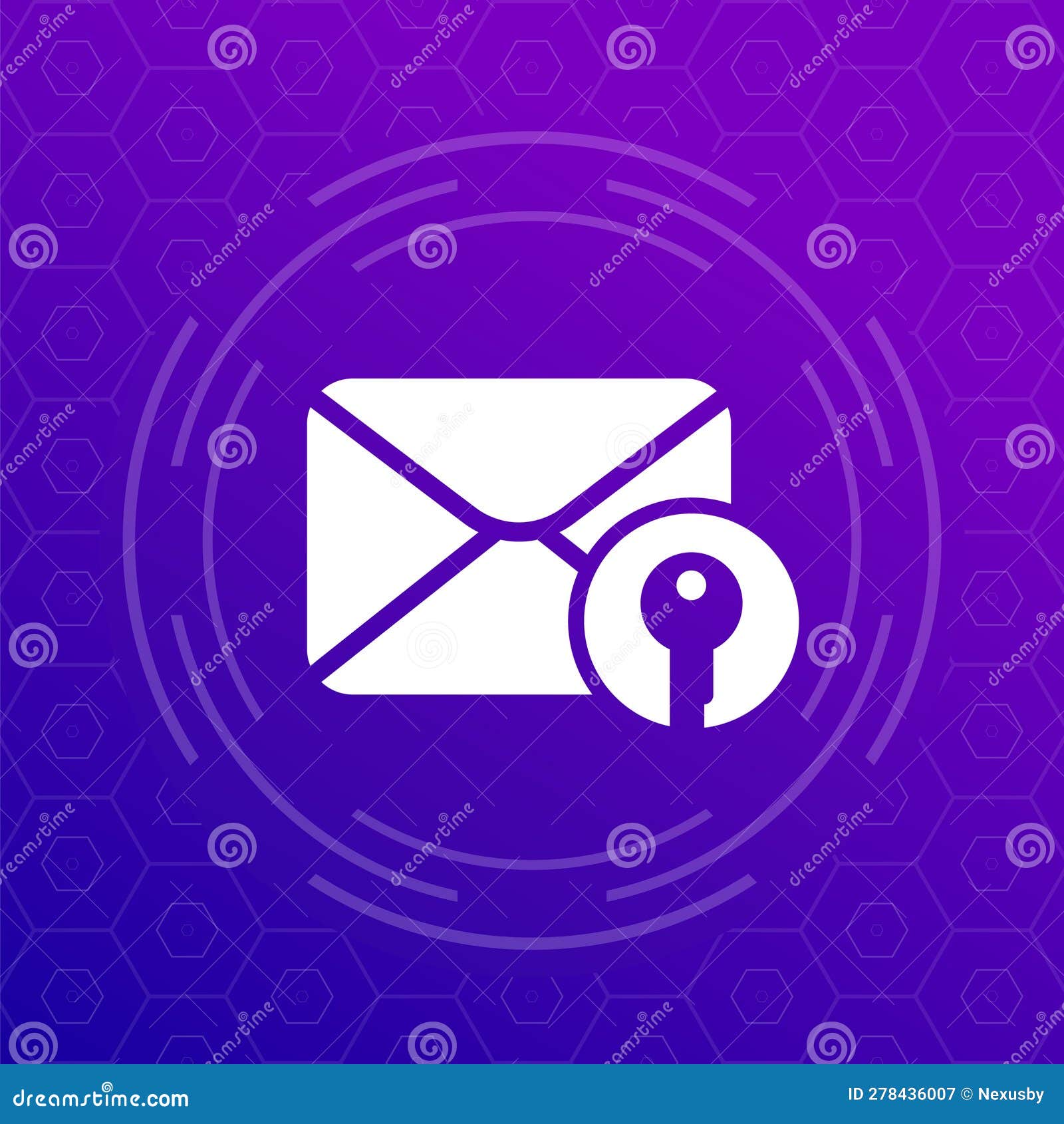 Encrypted Vector Icon Isolated On Transparent Background, Linear ...