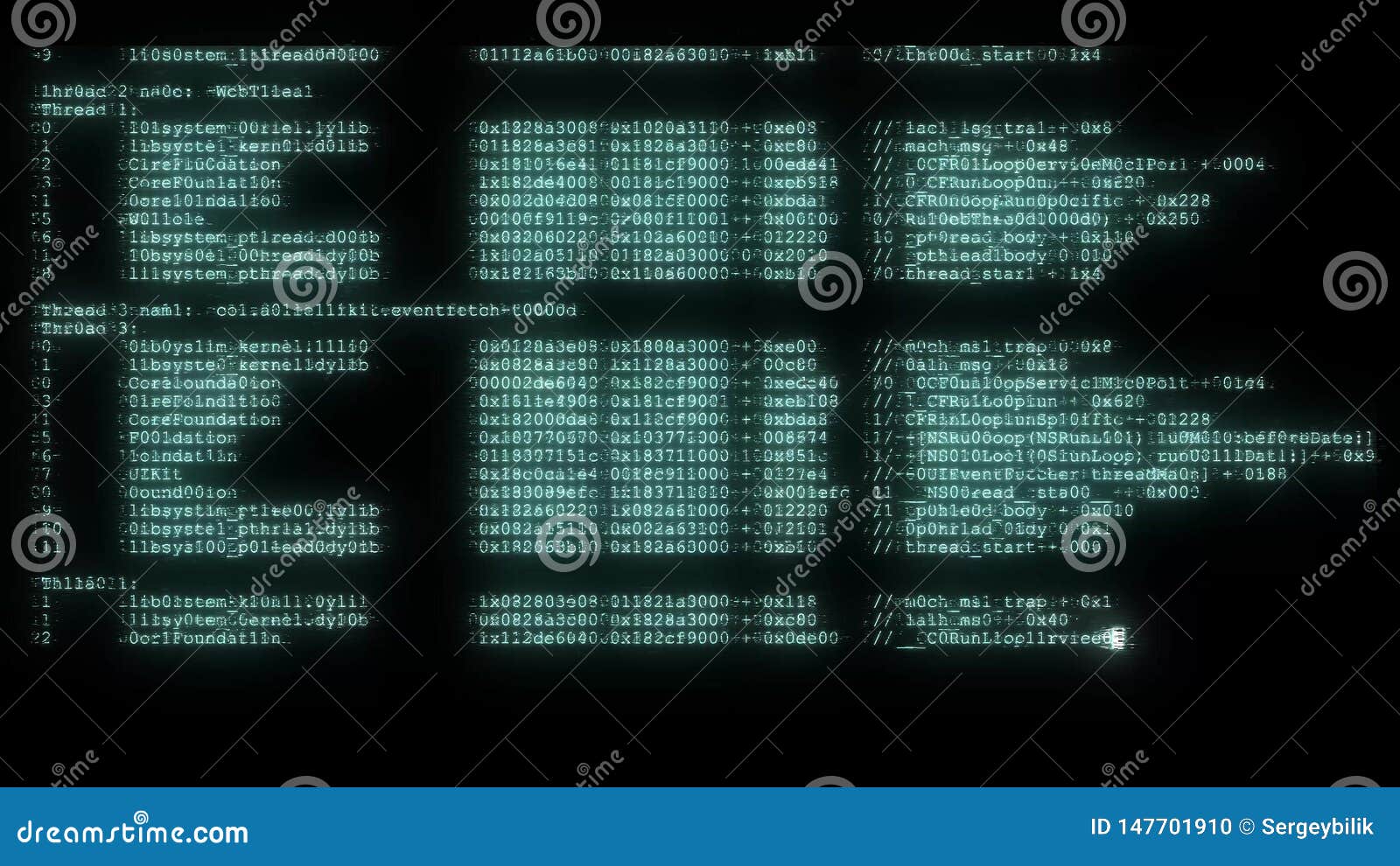 Encrypted Programming Security Hacking Code Data Flow Stream On Display New Quality Numbers ...