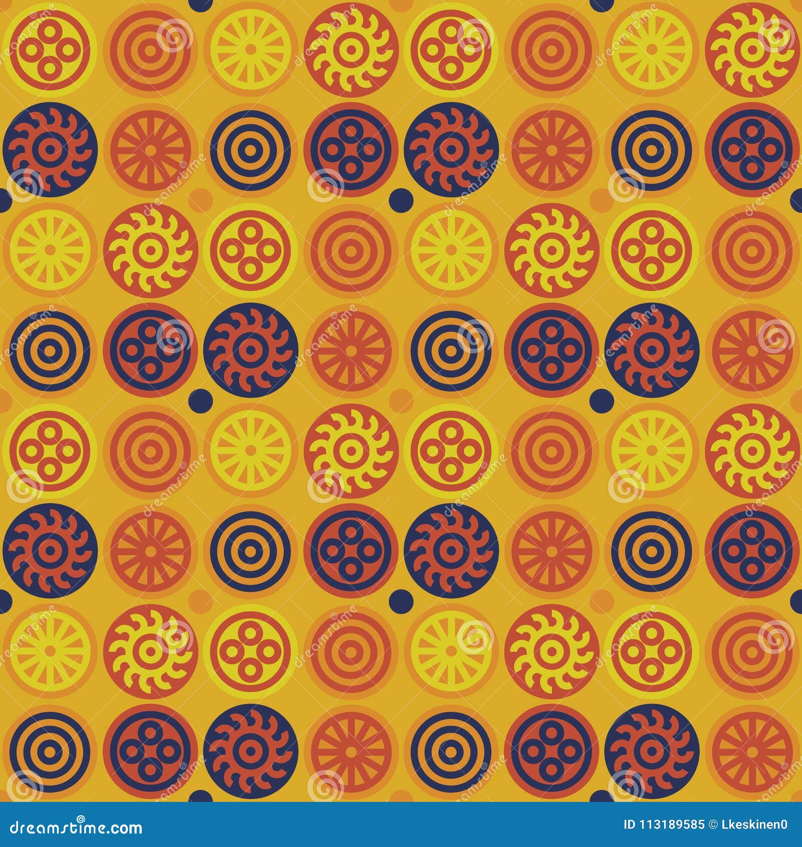 Encrypted Symbols Seamless Pattern Stock Vector - Illustration of ...