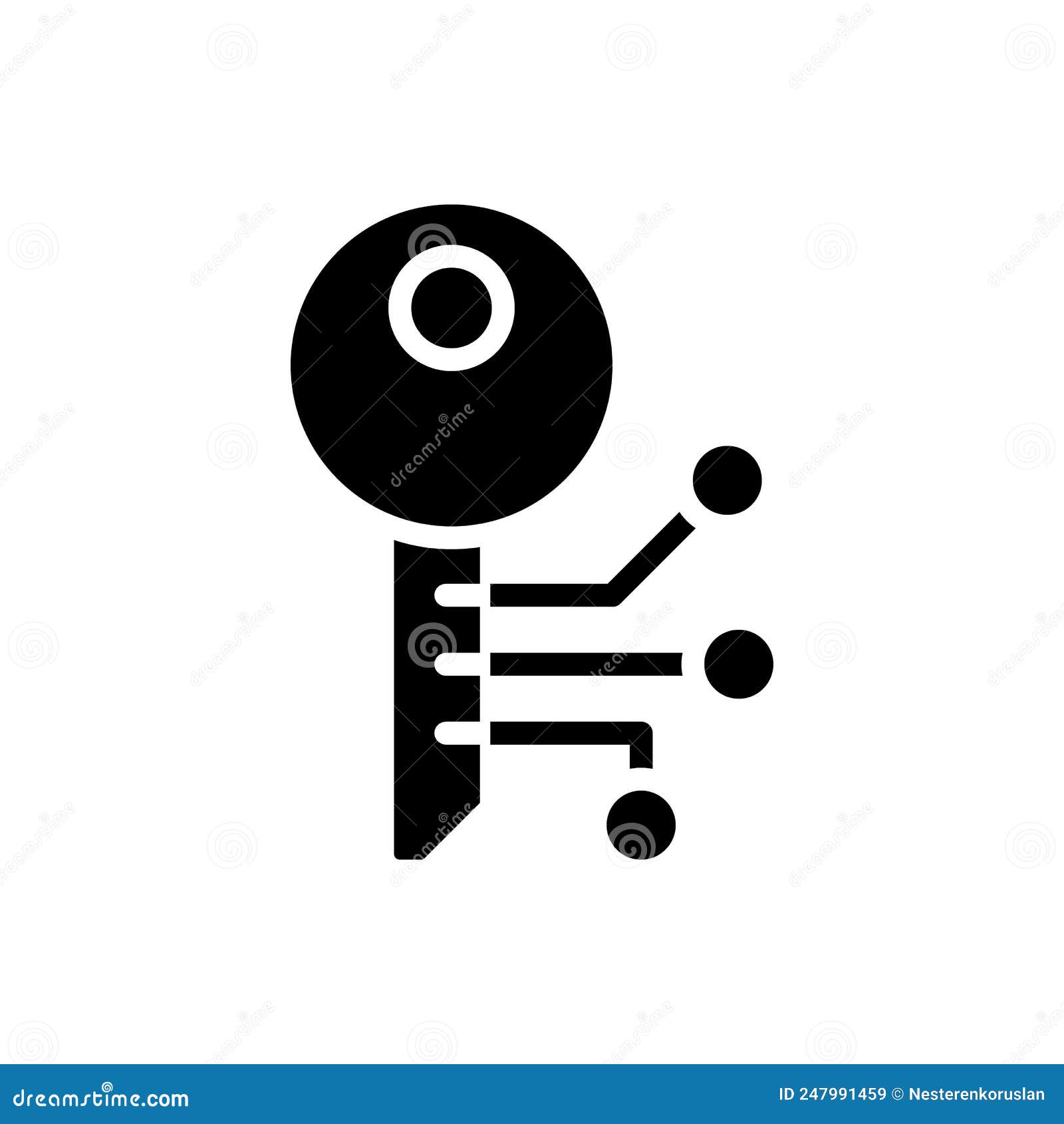 Encryption Black Glyph Icon Stock Vector - Illustration of code, online ...
