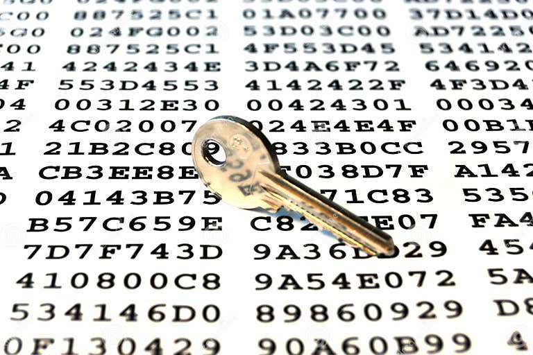Encryption key stock image. Image of encryption, information - 7785717