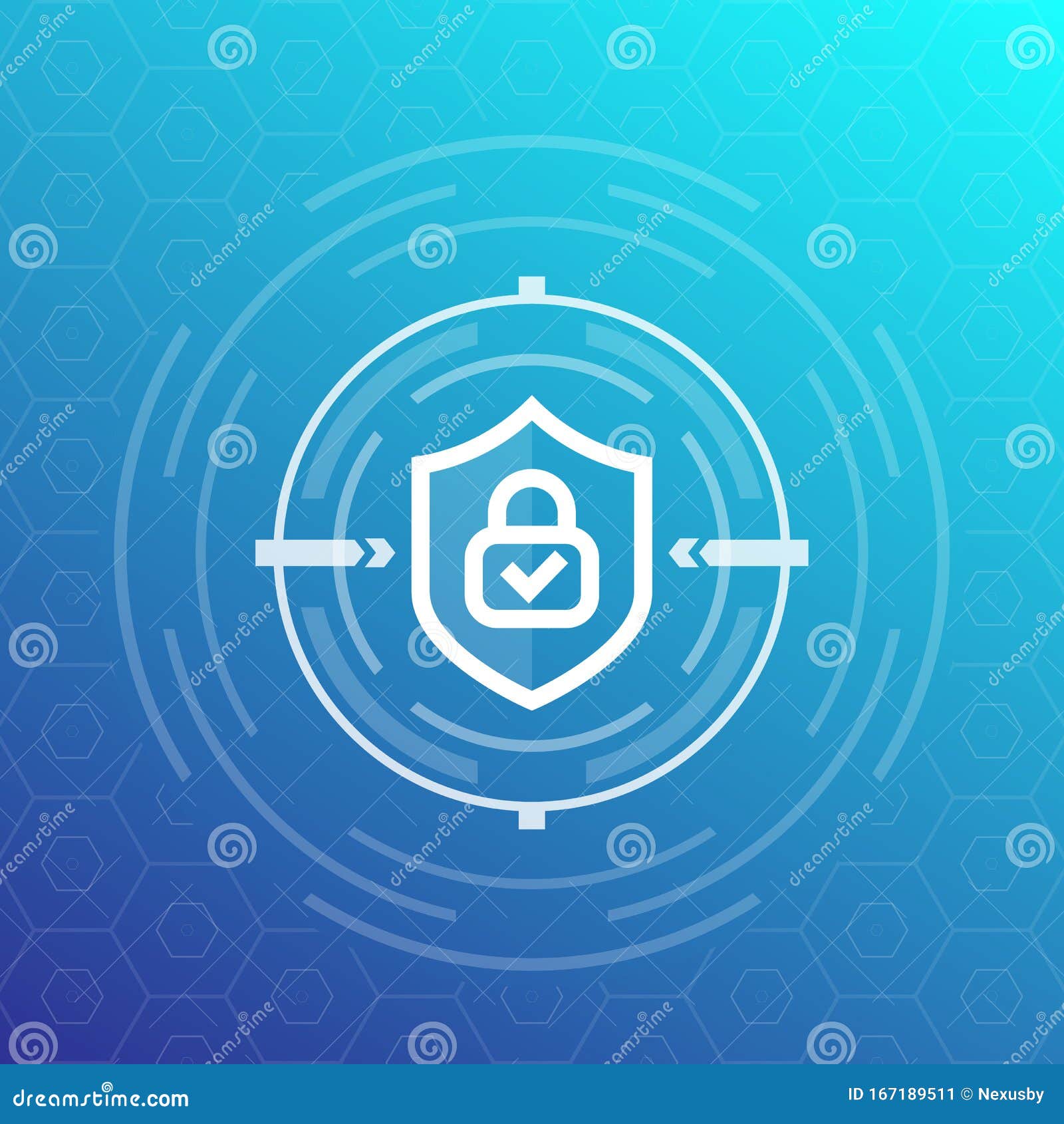 Encryption System Vector Icon Stock Vector - Illustration of cyber ...