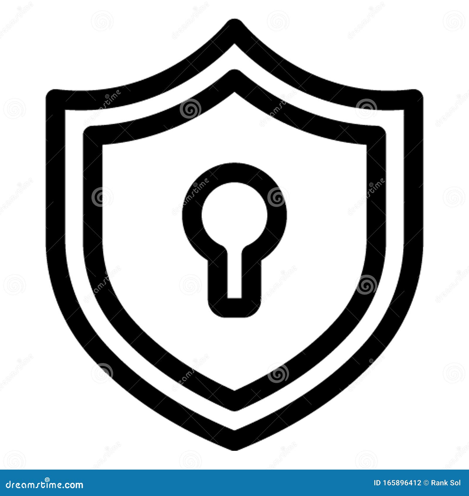 WPS Encryption Vector Information Sign | CartoonDealer.com #242666452