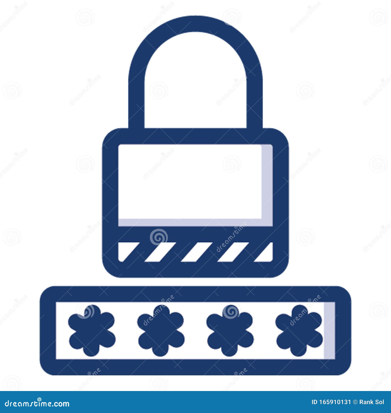 WPS Encryption Vector Information Sign | CartoonDealer.com #242666452