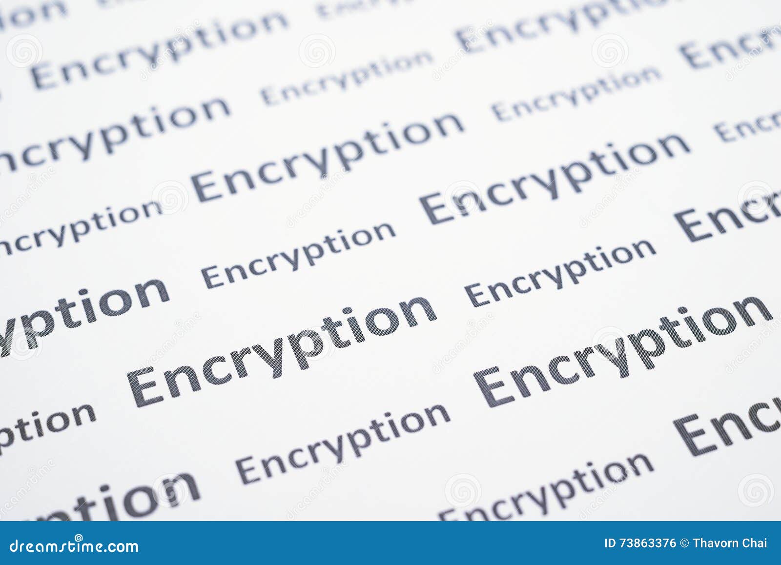 Encryption word stock photo. Image of seamless, written - 73863376