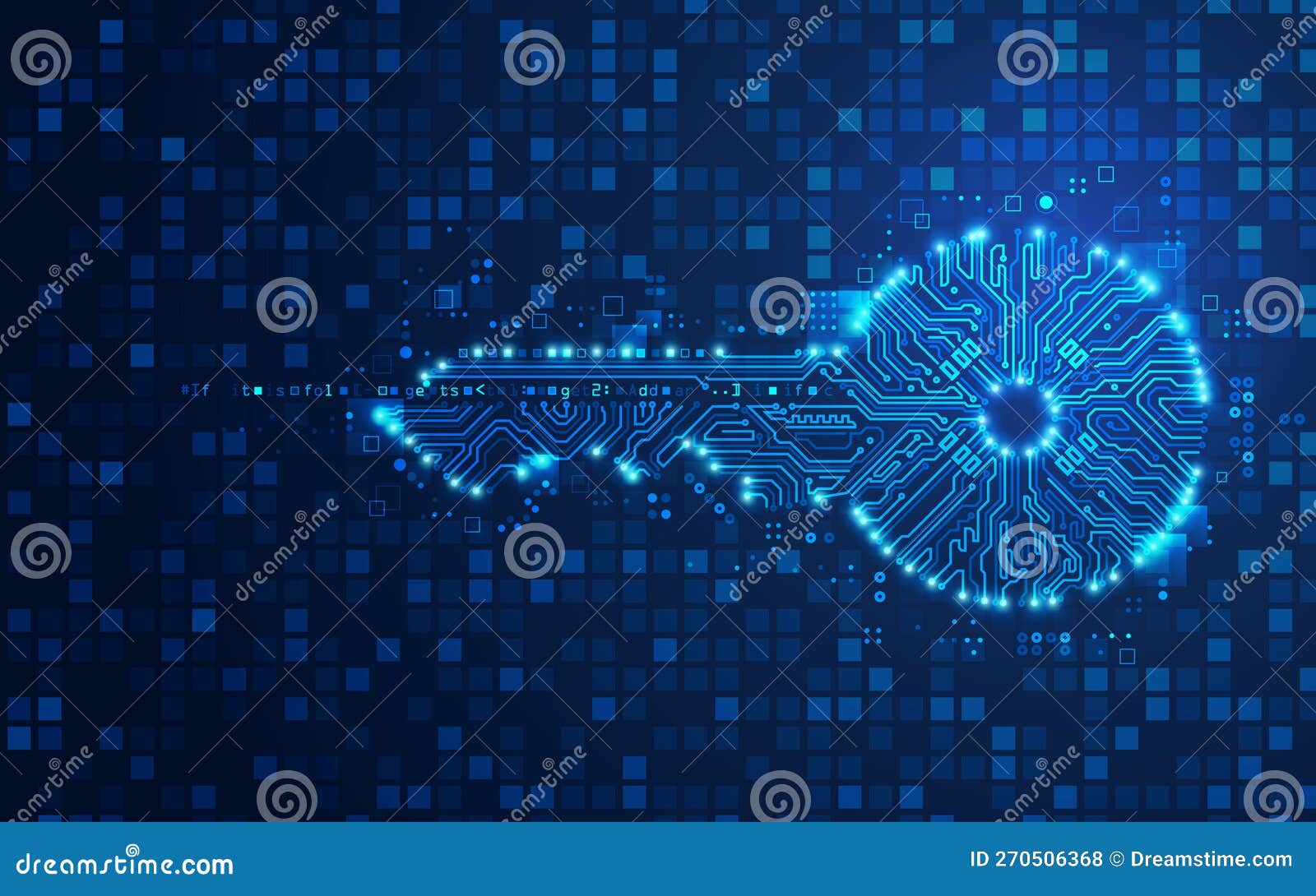 EncryptionKey stock vector. Illustration of encrypted - 270506368