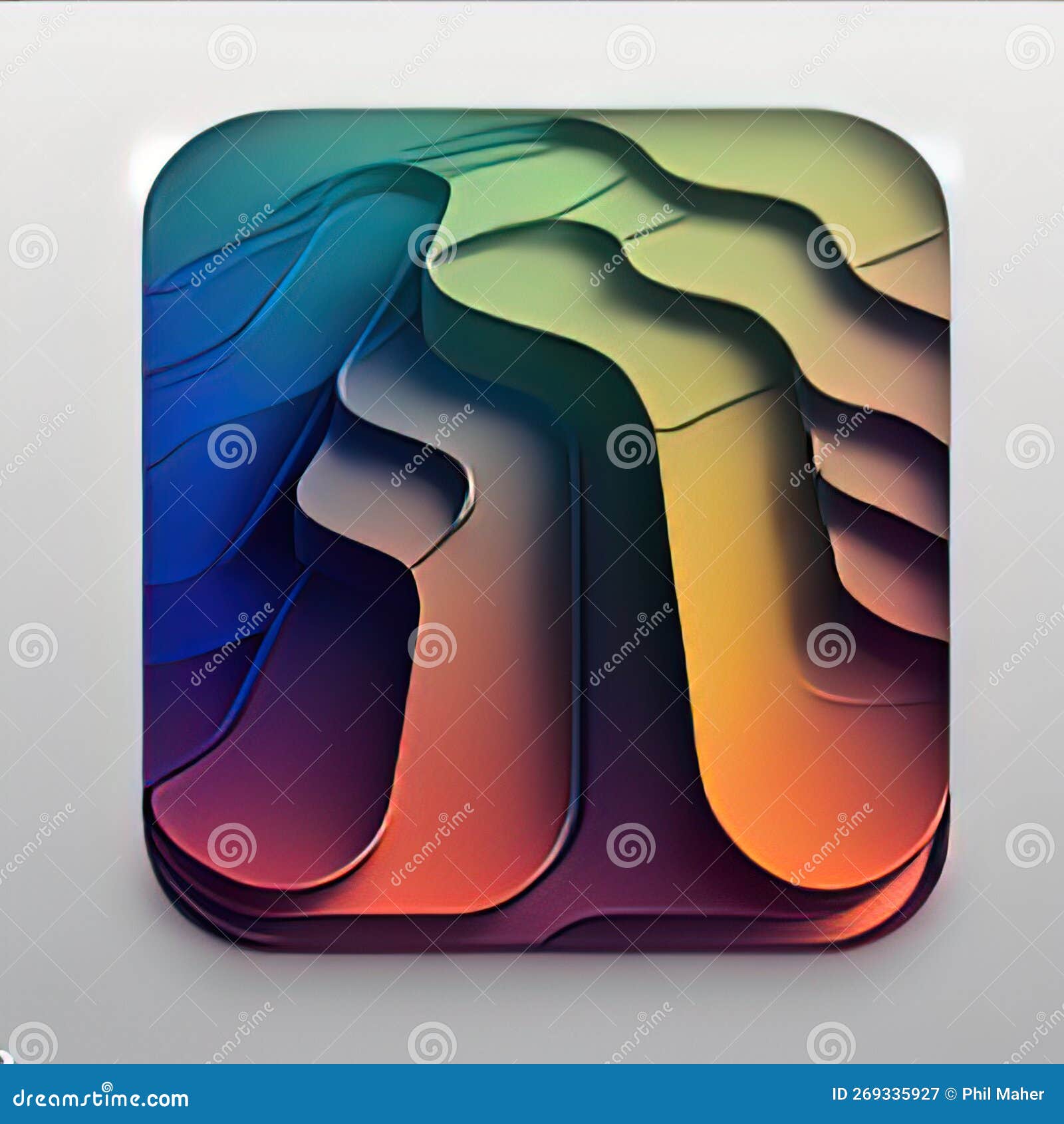Encyclopaedia Software App Icon. Generative AI. Stock Photo ...