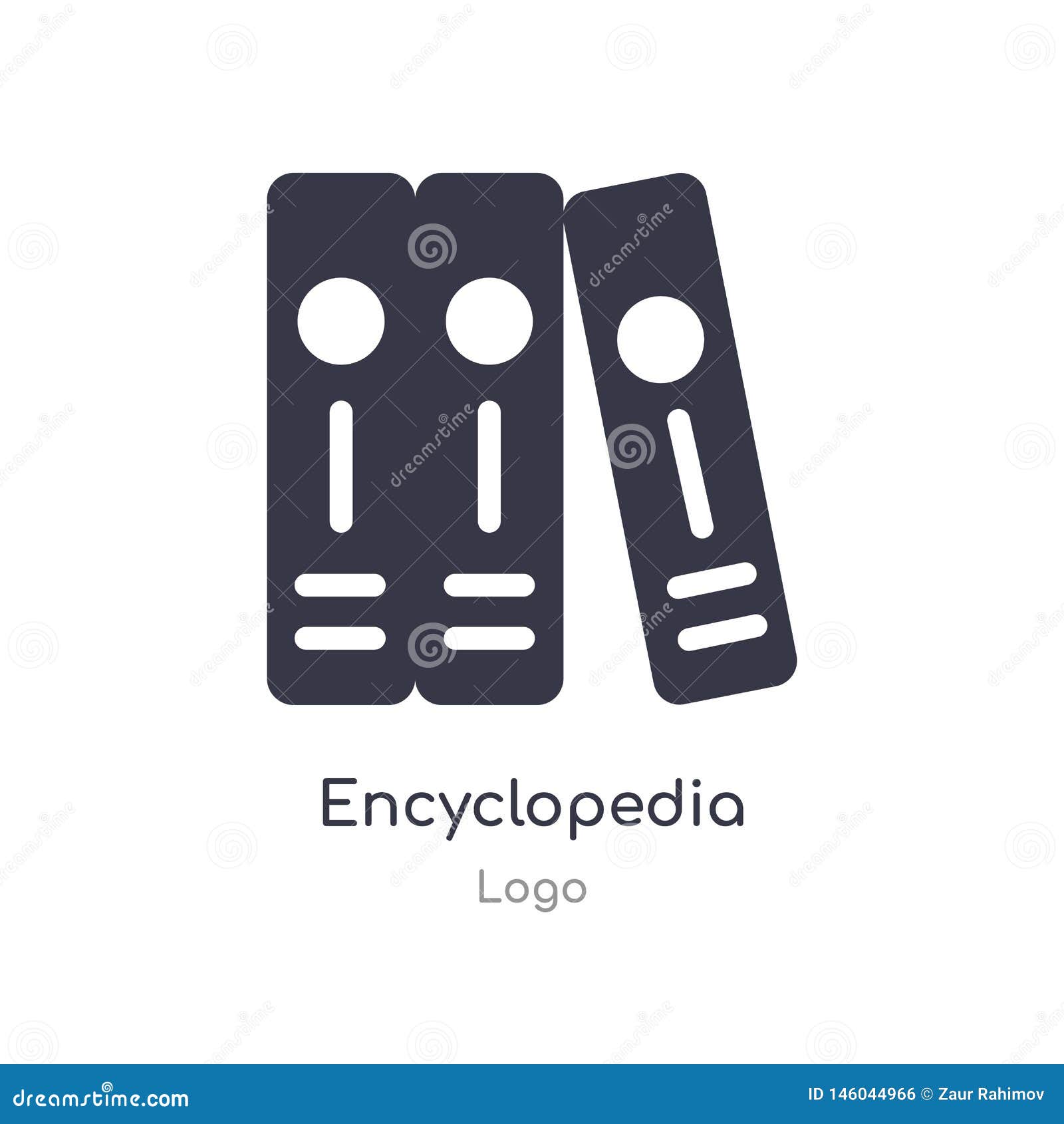 Encyclopedia Icon. Isolated Encyclopedia Icon Vector Illustration from ...