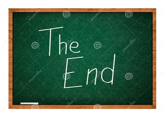 The end stock image. Image of background, copy, education - 29170785