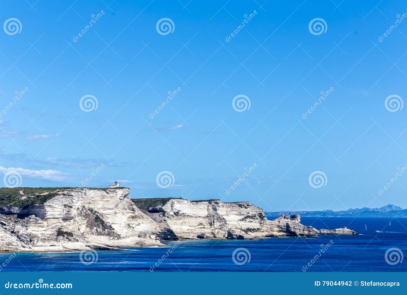End of a bay stock photo. Image of lighthouse, water - 79044942