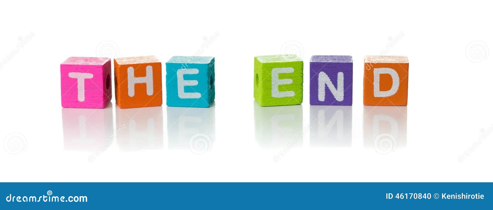 The End stock illustration. Illustration of background - 46170840