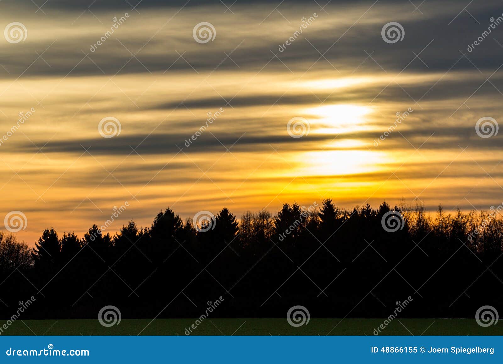 End of Day one stock image. Image of gegenlicht, calm - 48866155
