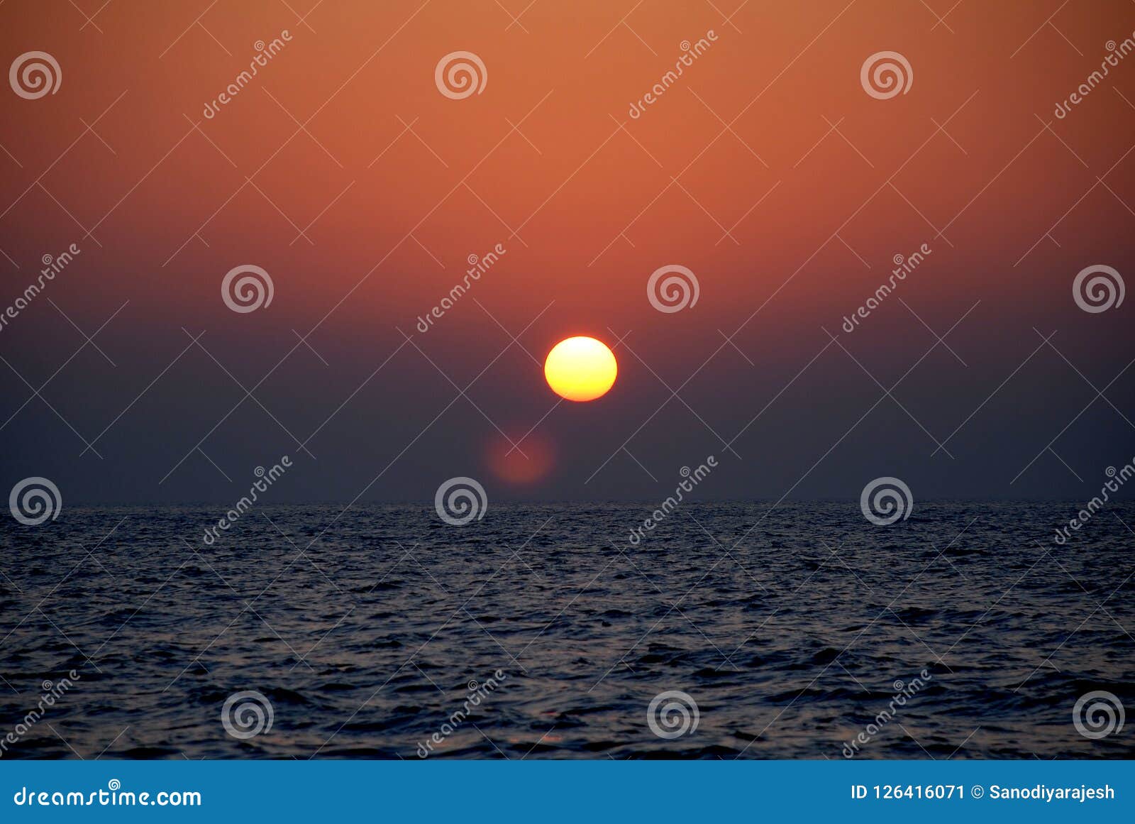 Sunset Image Illustration Background Stock Image - Image of background ...