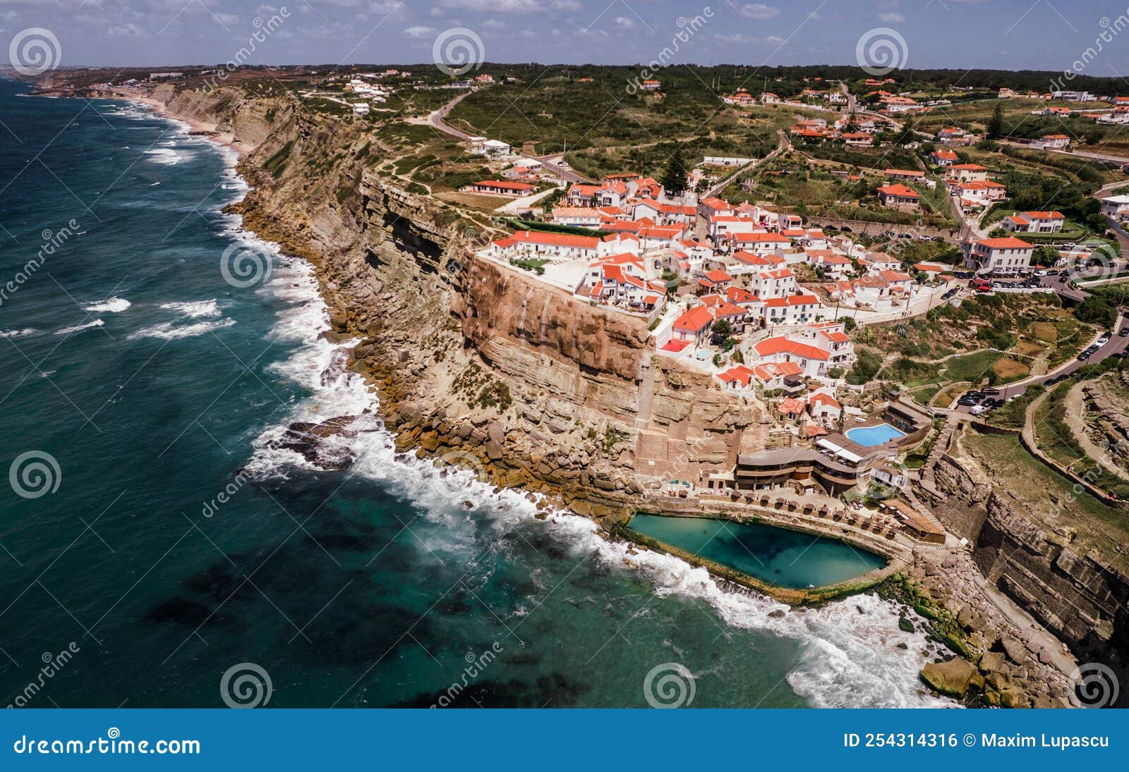 At the End of the Earth. Atlantic Ocean. Azenhas. Portugal. Stock Photo ... At the End of the Earth. Atlantic Ocean. Azenhas. Portugal. Stock Photo ...