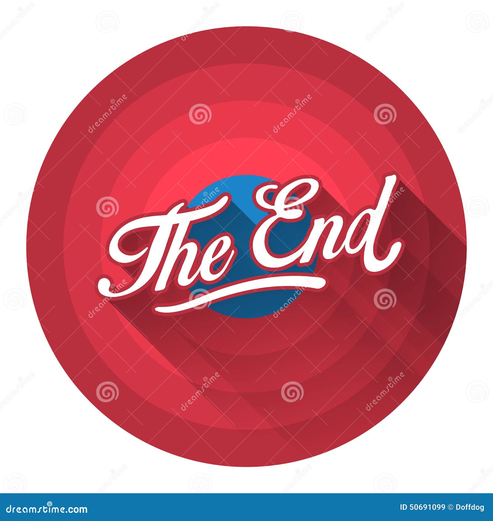 The End stock vector. Illustration of logo, poster, antique - 50691099