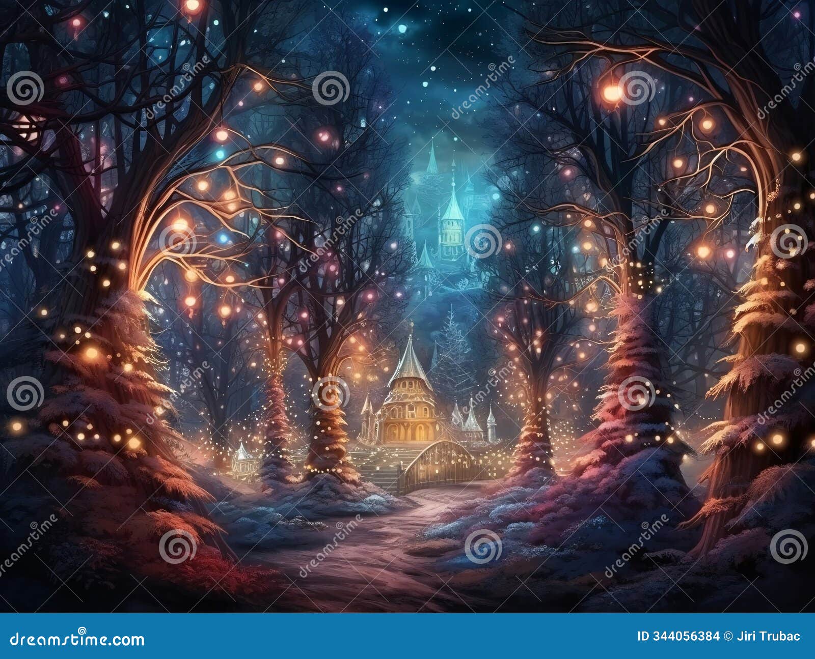 At The End Of The Forest Path We Find A Lost Magical Castle. A Lost Fairytale Kingdom In The ...
