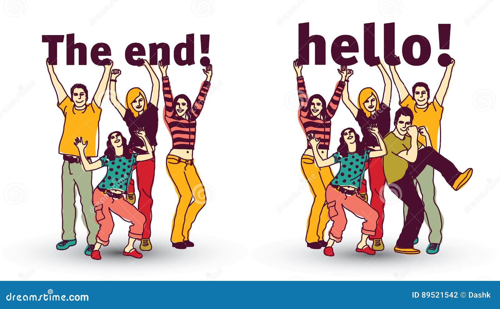 Hello Im Team Player Name Tag Collaborate Work Together Stock Photo ...