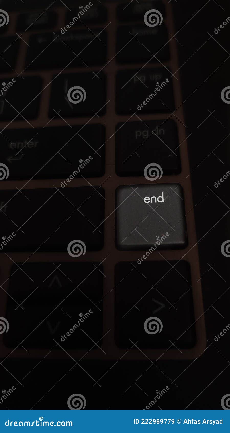 End of keyboard stock image. Image of aesthetic, keyboard - 222989779