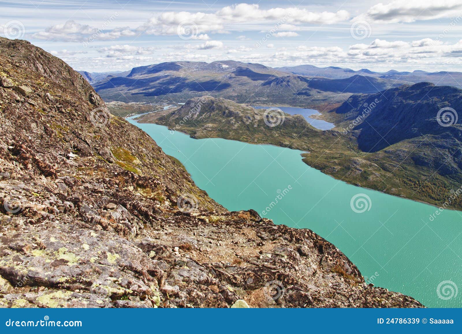 Lake Gjende Stock Image | CartoonDealer.com #76826269