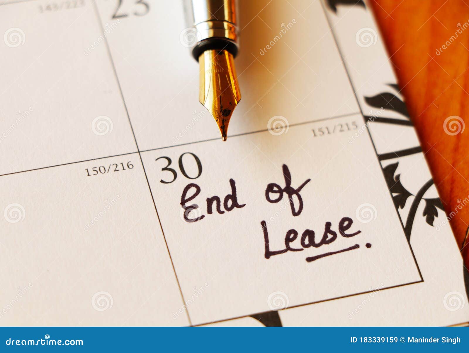 End of Lease. stock image. Image of computer, dealers - 183339159