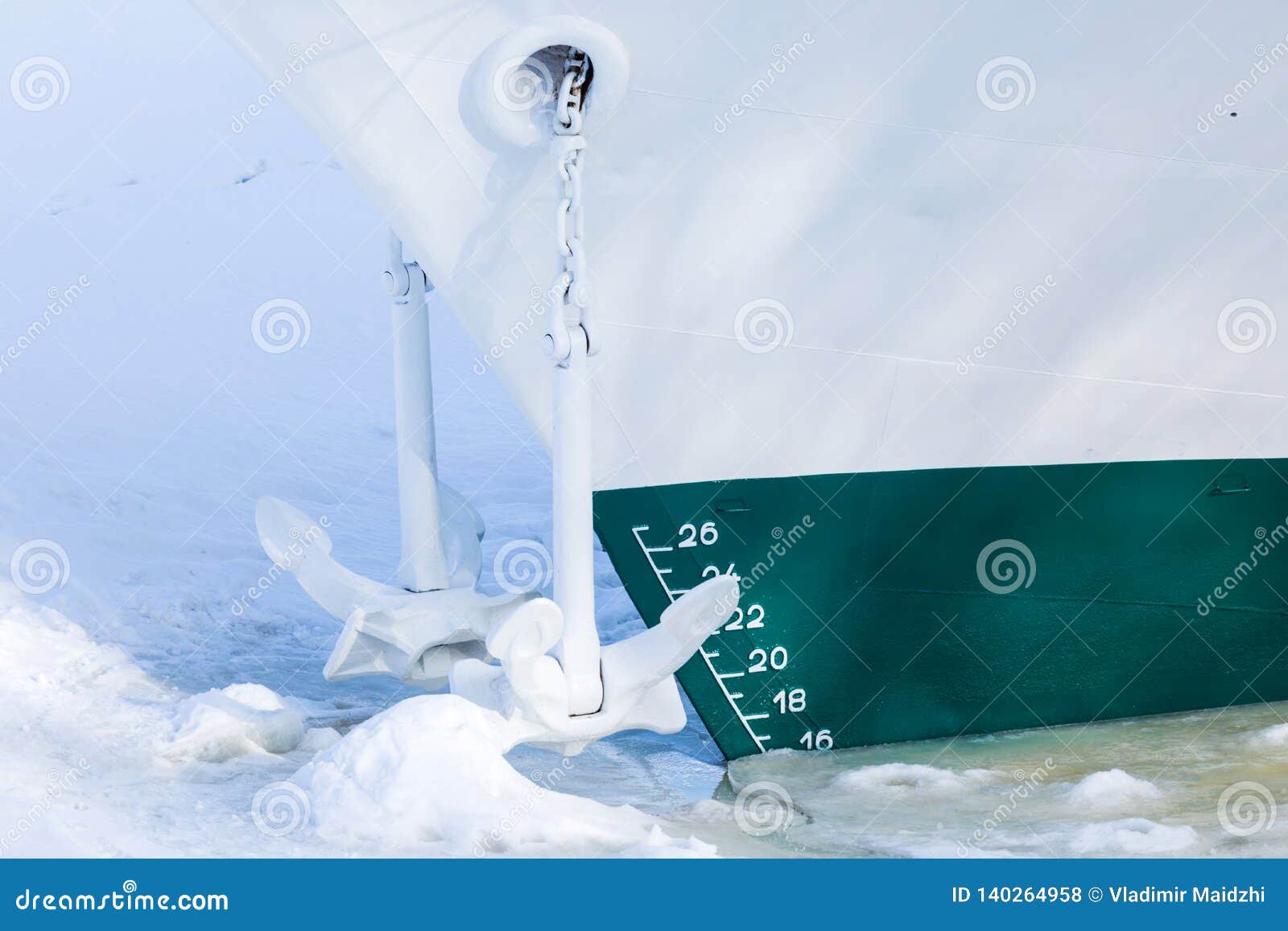 The End of Navigation. the Ship or Vessel is in the Captivity of Ice ...