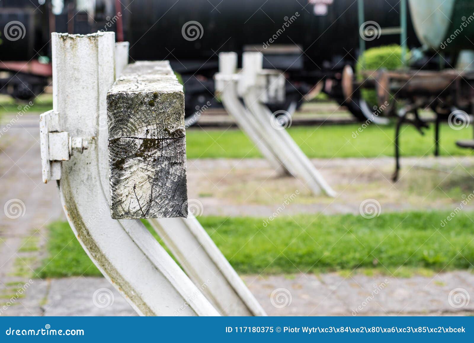 Railway Stop Block Royalty-Free Stock Image | CartoonDealer.com #31496746