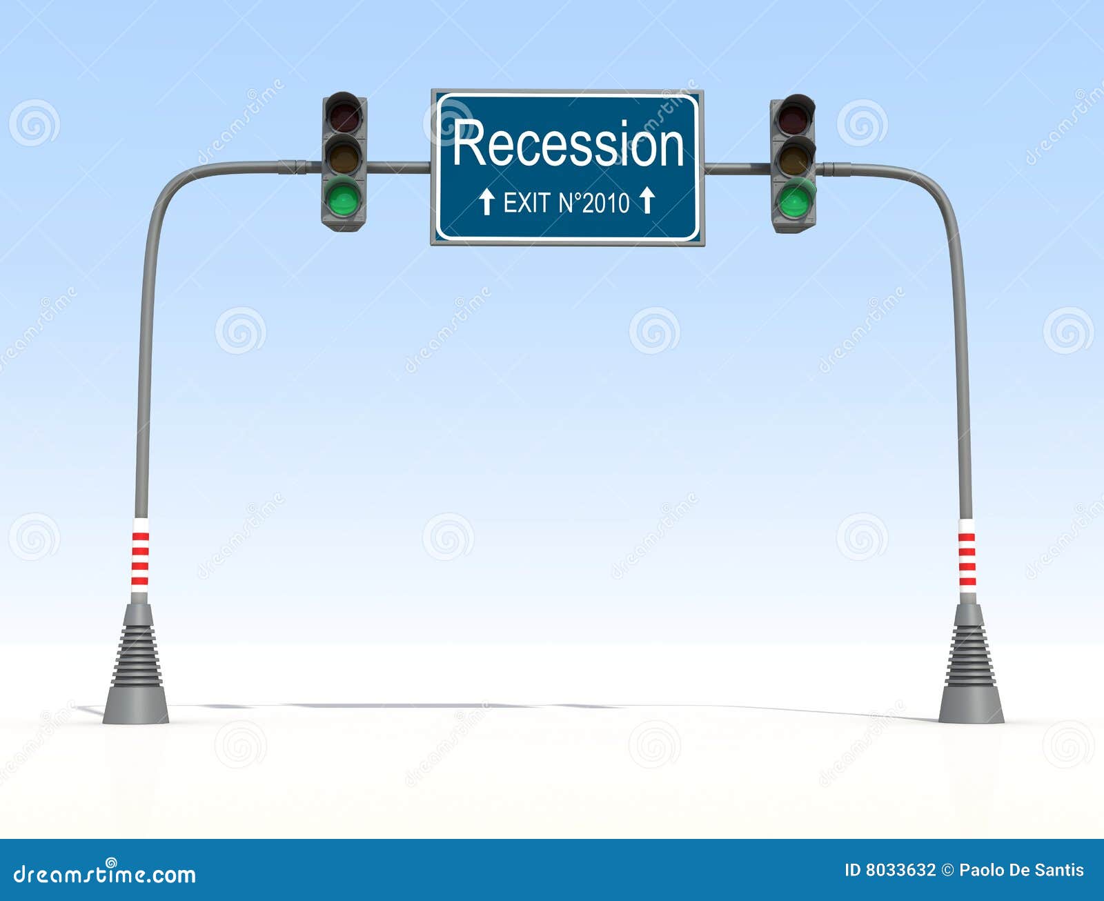 End of recession stock illustration. Illustration of green - 8033632