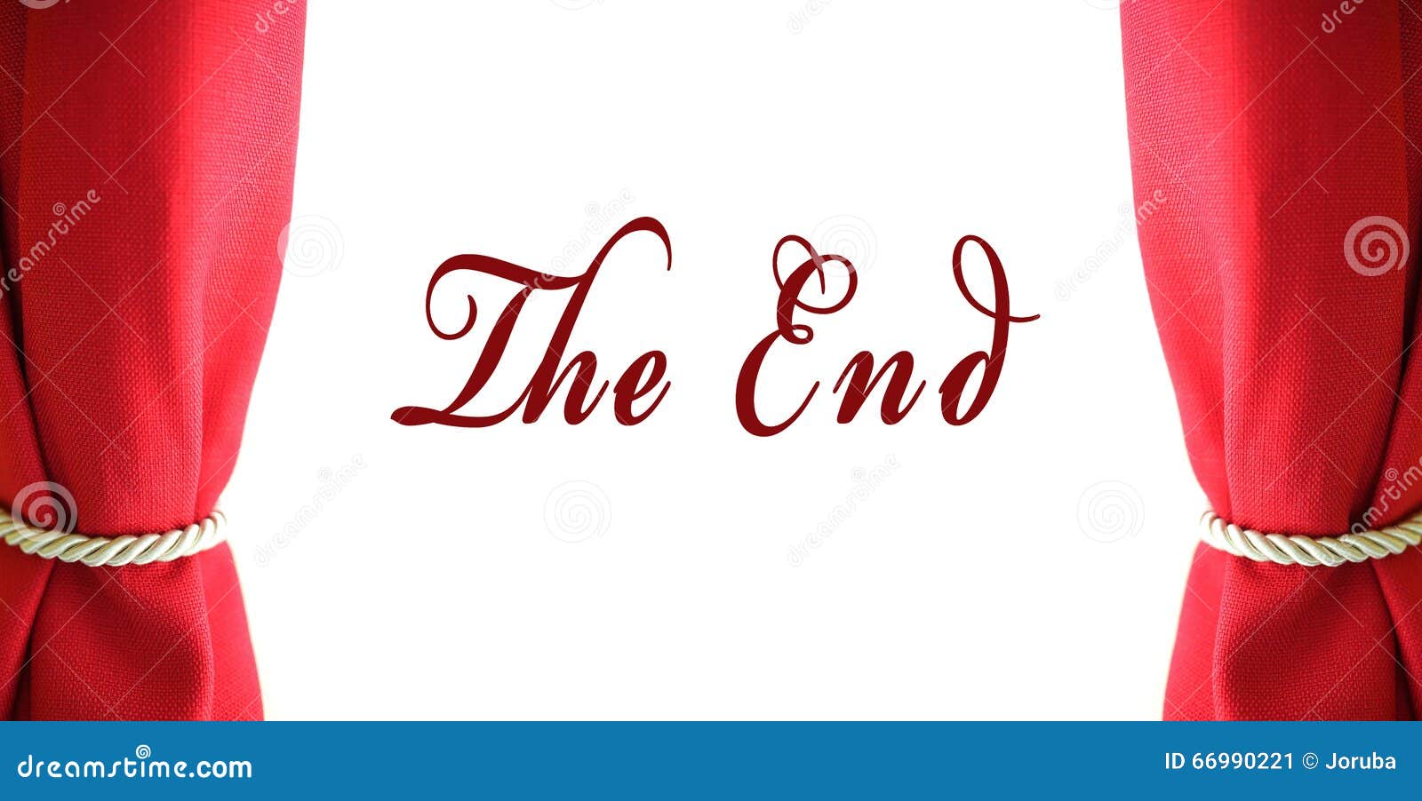 The End stock image. Image of finish, concert, backdrop - 66990221