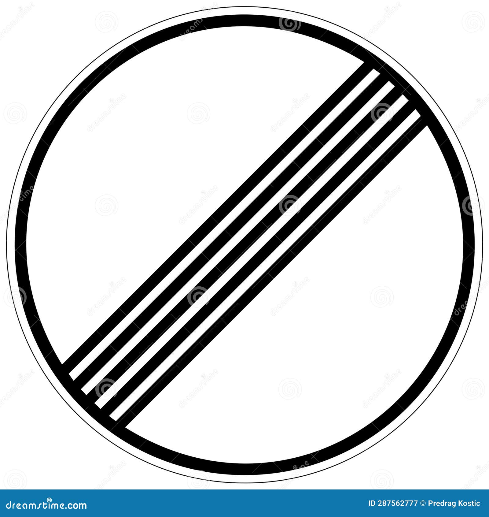 End of restriction stock illustration. Illustration of brand - 287562777