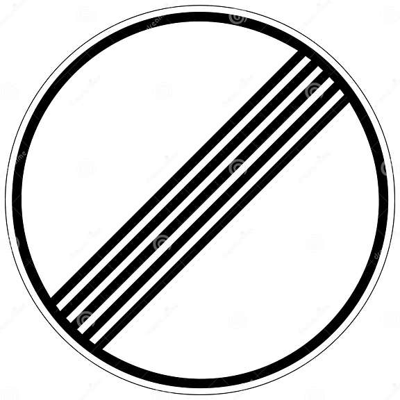 End of restriction stock illustration. Illustration of brand - 287562777