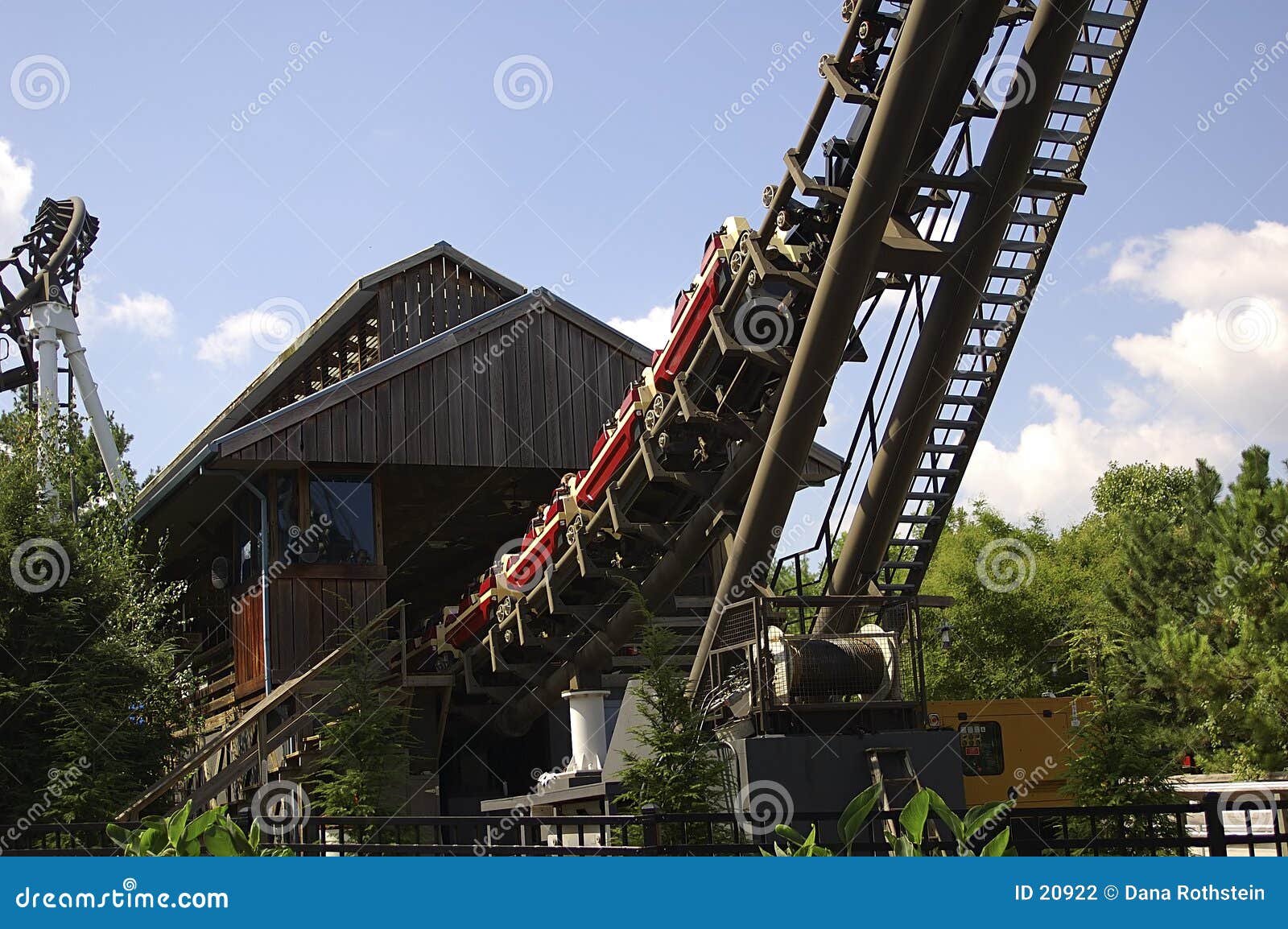 End of the Ride stock photo. Image of structure, amusement - 20922
