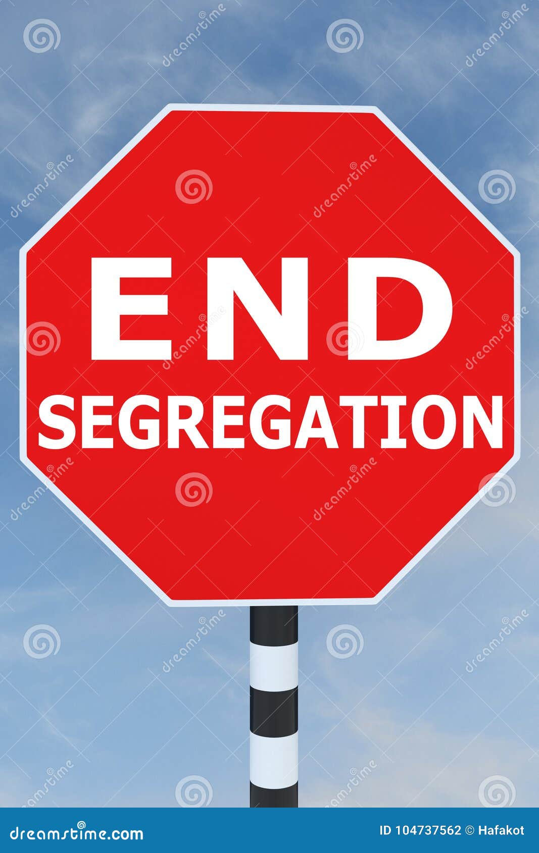 End Segregation concept stock illustration. Illustration of protective ...
