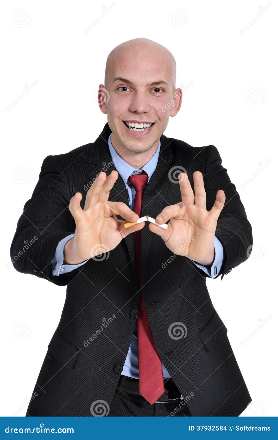 End of smoking stock photo. Image of happiness, addicted - 37932584