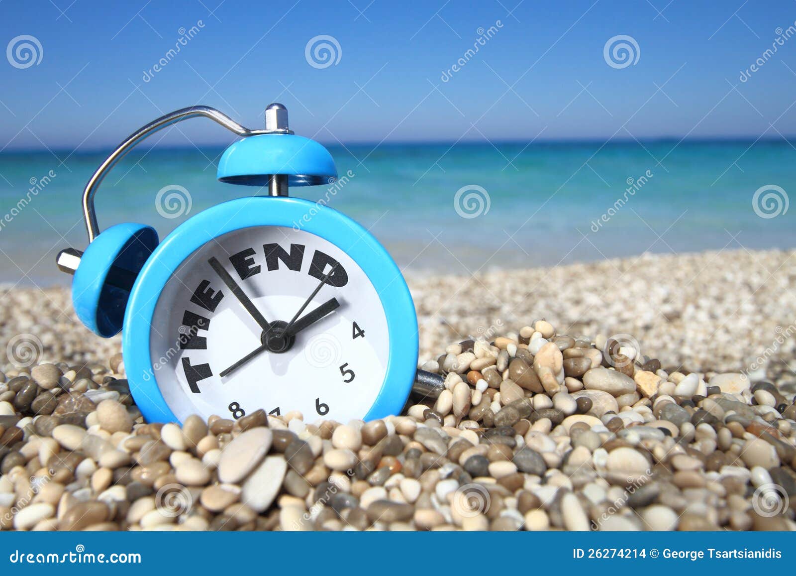 End of summer stock photo. Image of back, pebble, coast - 26274214