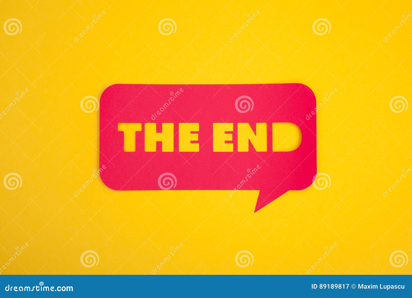 The end text in a cloud stock image. Image of colorful - 89189817