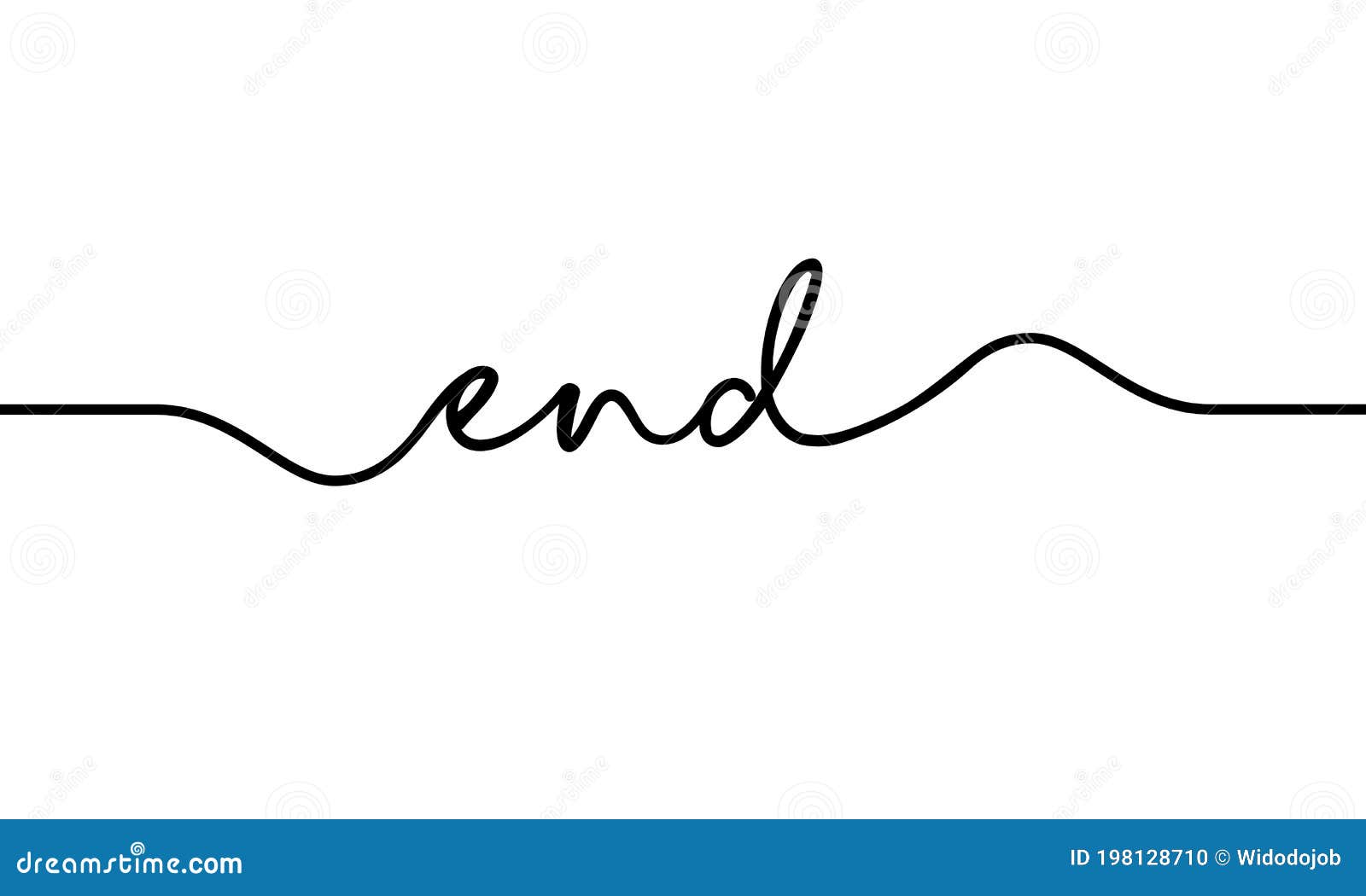 End text handwriting stock vector. Illustration of november - 198128710
