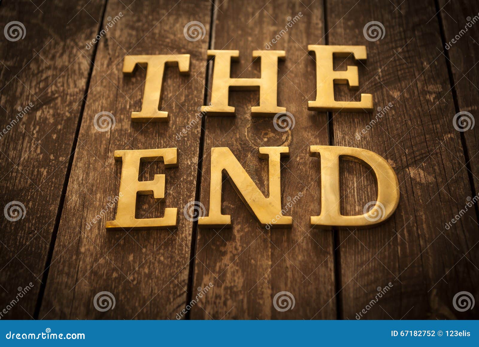 The End stock photo. Image of people, text, plank, timber - 67182752