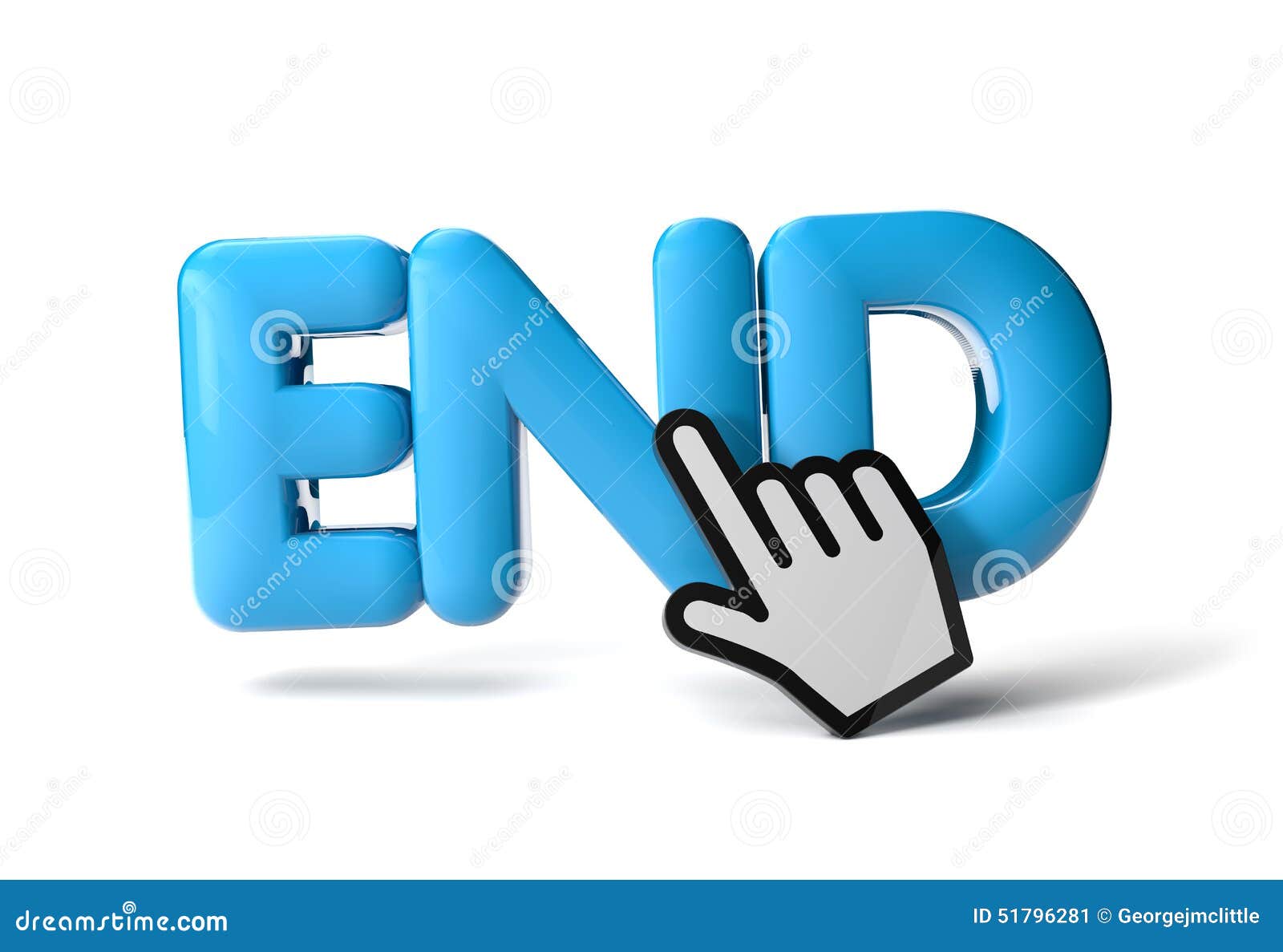 End text stock illustration. Illustration of reflections - 51796281