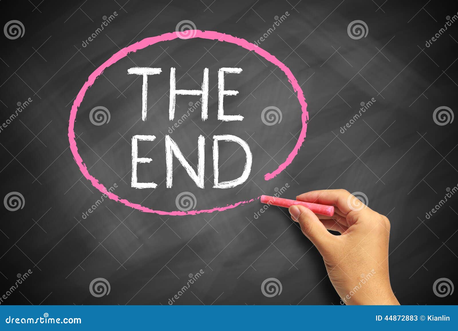 The End stock illustration. Illustration of horizontal - 44872883