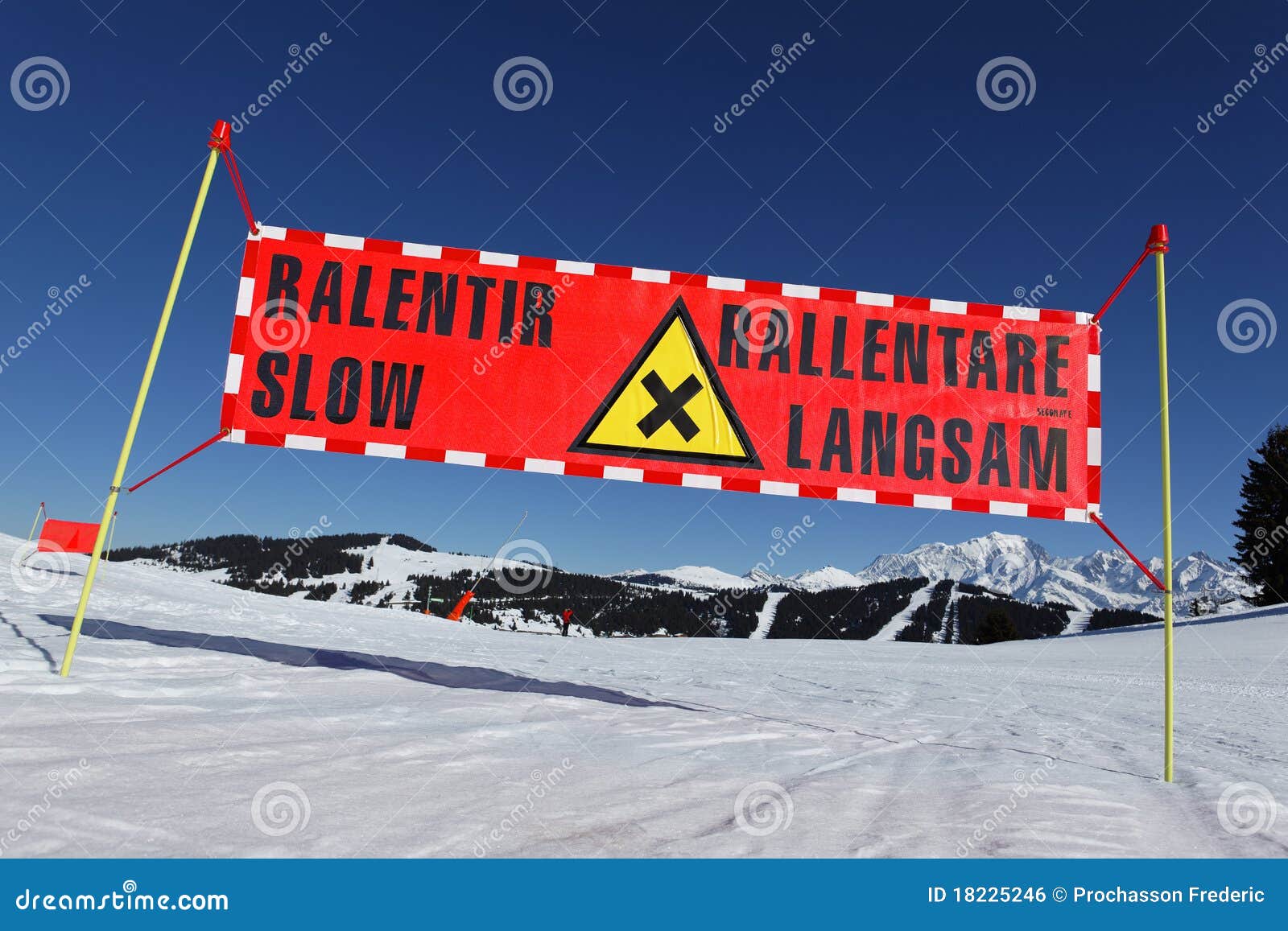 End of track stock photo. Image of mountain, signalling - 18225246