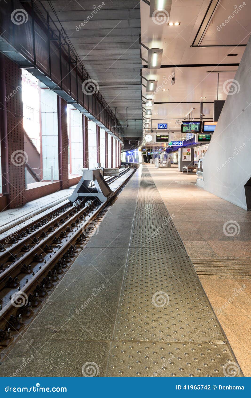 End train station stock photo. Image of finish, track - 41965742