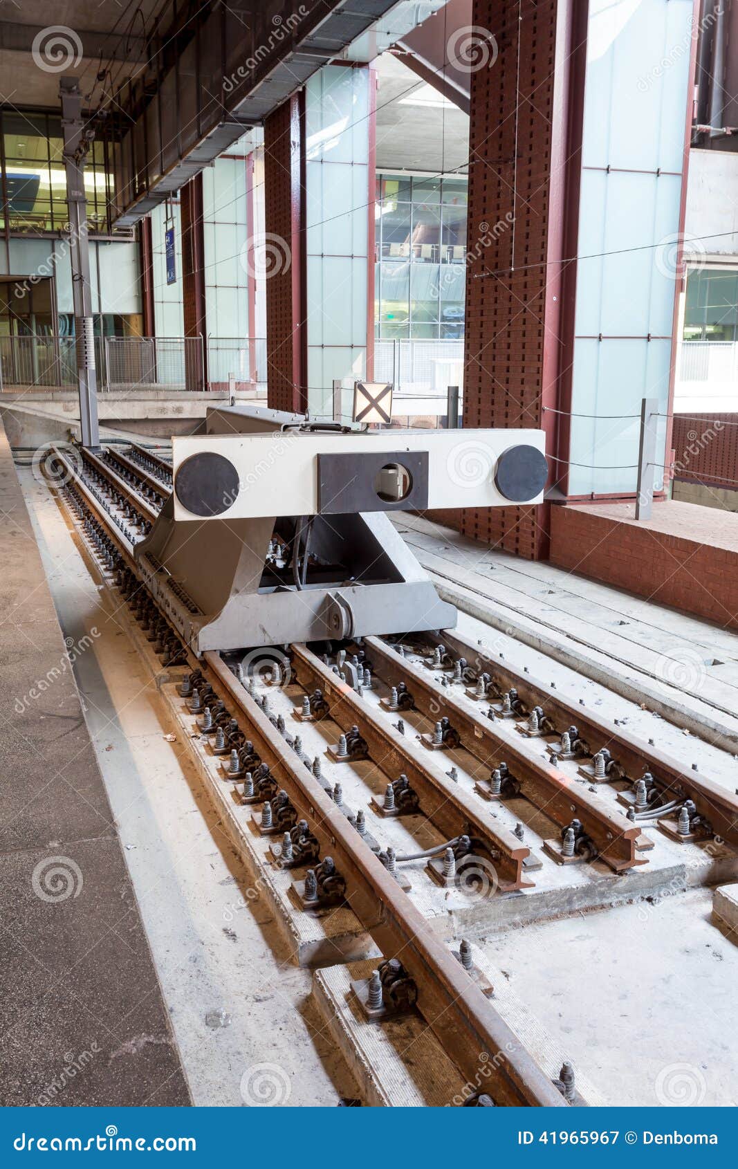 End train station stock image. Image of transport, rails - 41965967