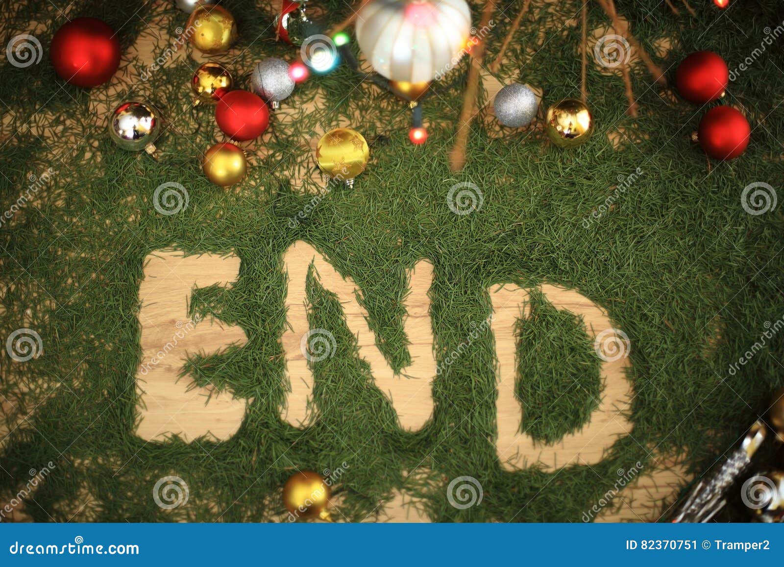 The End stock image. Image of decoration, ornate, word - 82370751