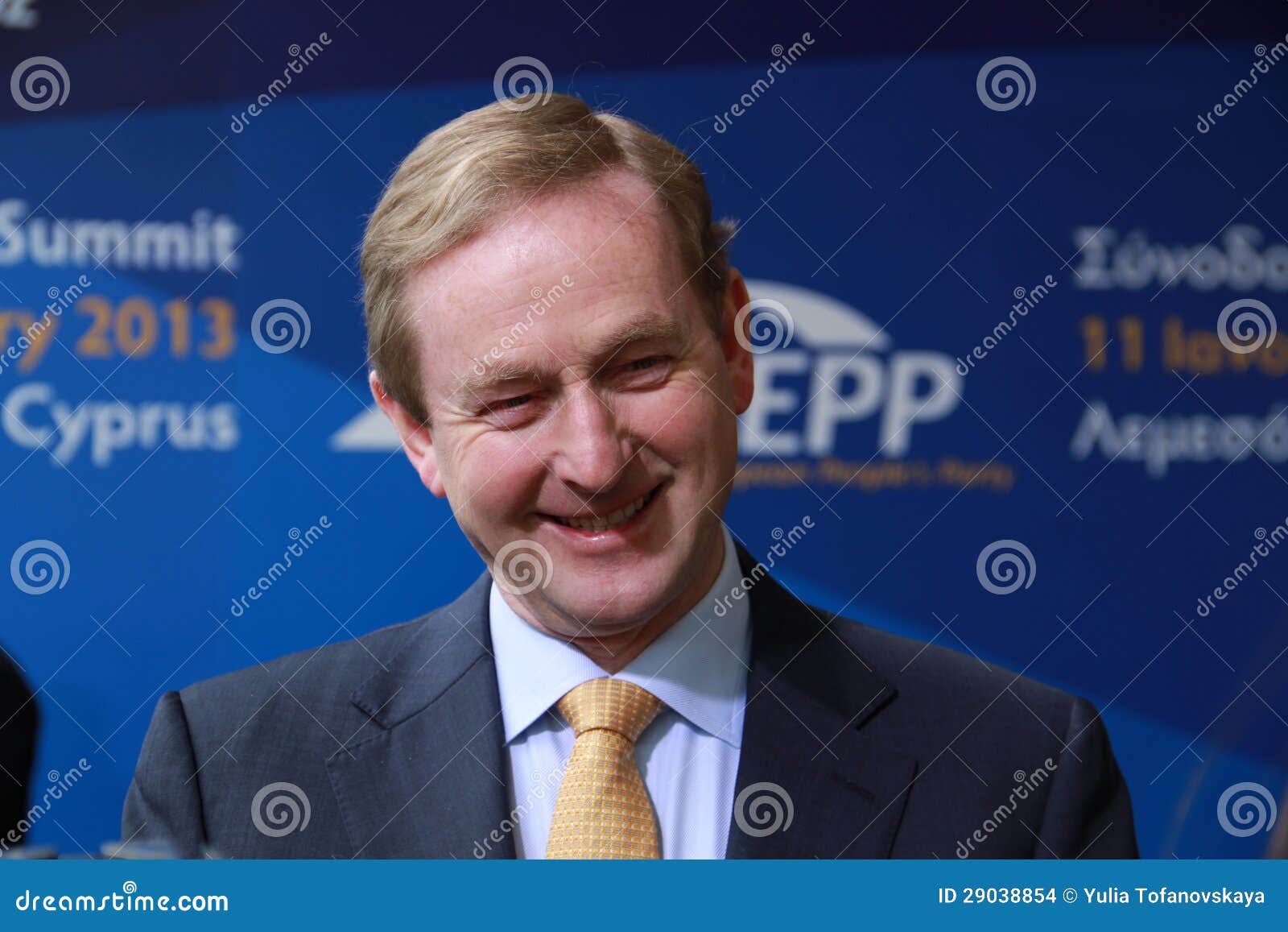 Enda Kenny editorial stock image. Image of chairman, european - 29038854