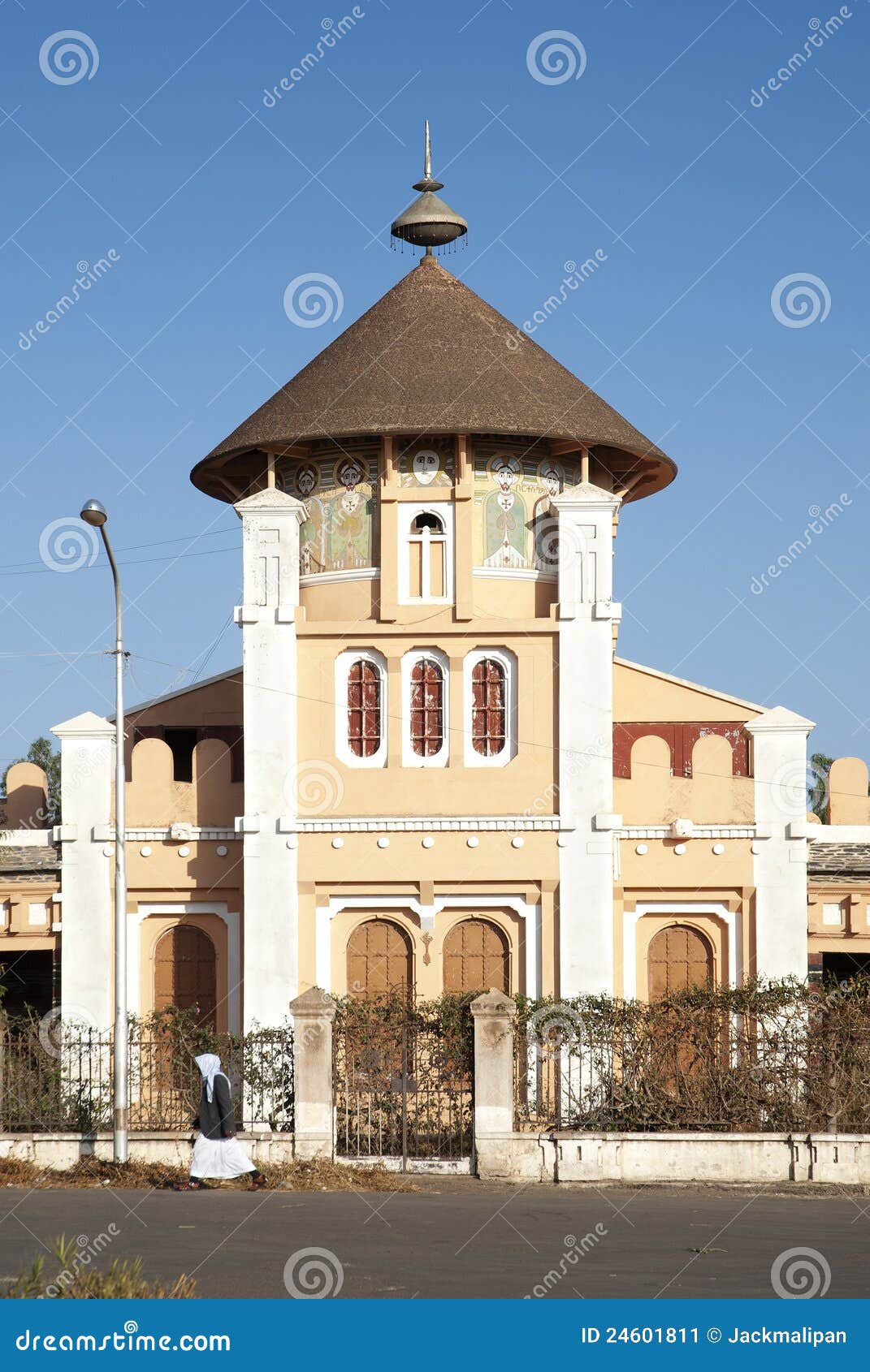 Enda Mariam Coptic Cathedral in Asmara Eritrea Editorial Photo - Image ...